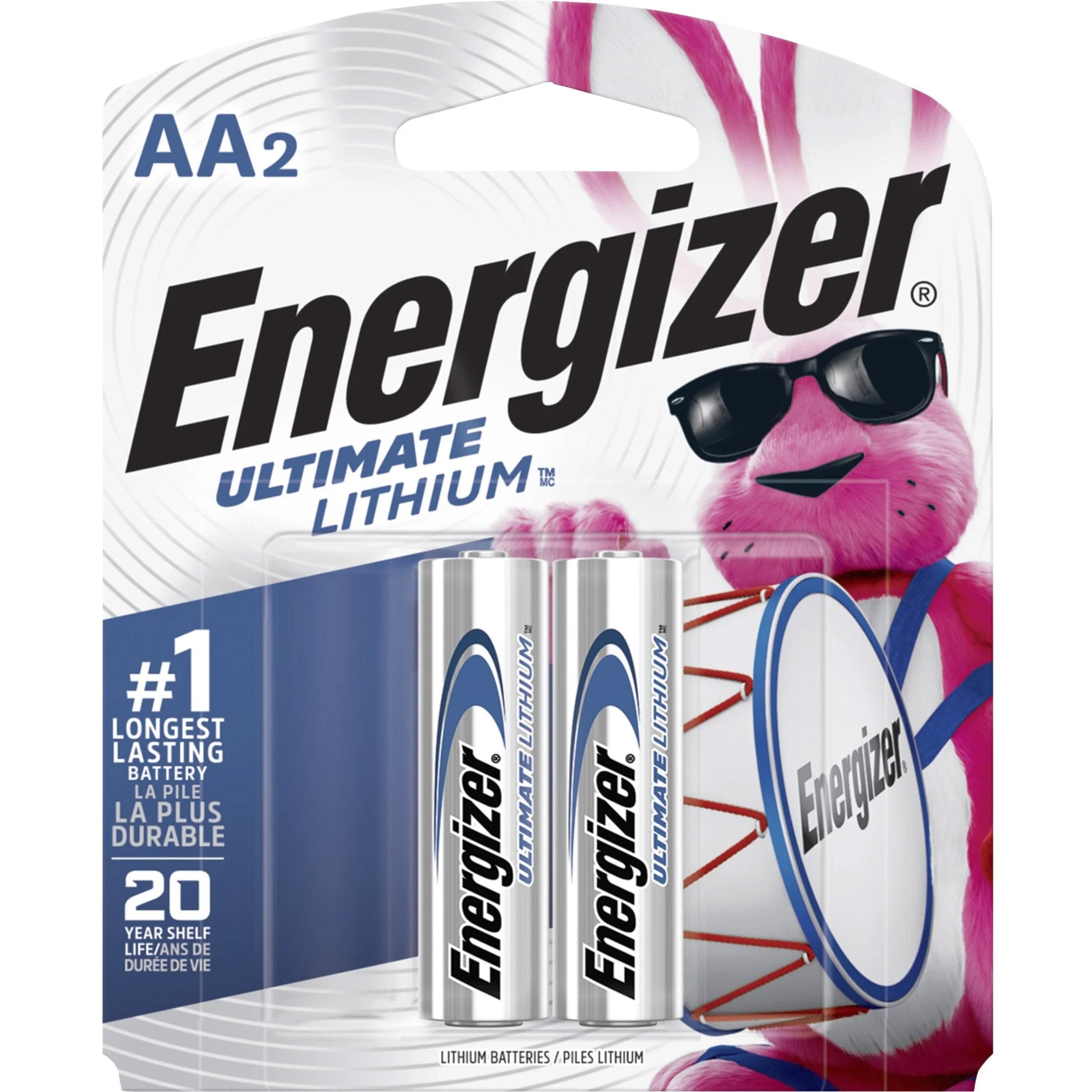 Energizer AA L91 Lithium Batteries - 2 Pack – Batteries and Butter